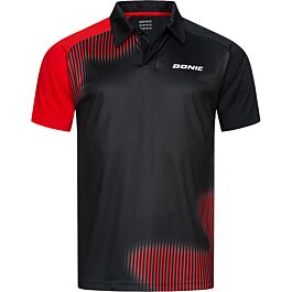 Donic Shirt Caliber Black/Red | Dandoy Sports